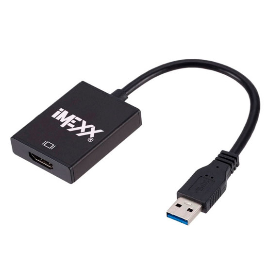 ADAPTADOR USB A HDMI IMEXX USB 3.0 IME-19915 - Intelmax El Salvador ...