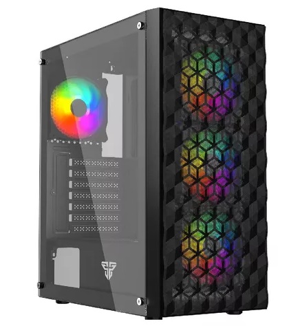 CASE GAMER FANTECH AERO 2 CG83 RGB MEDIA TORRE BLACK - Intelmax El ...