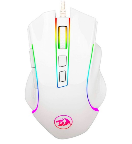 MOUSE GAMING REDRAGON GRIFFIN M607 RGB WHITE