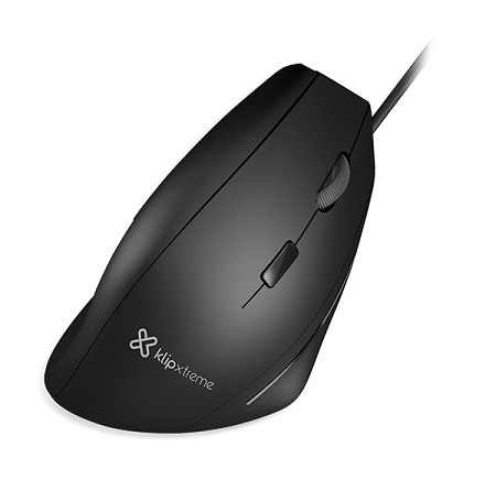 MOUSE VERTICAL KLIP XTREME USB ULTRA ERGONOMICO KMO-505 - Intelmax El ...
